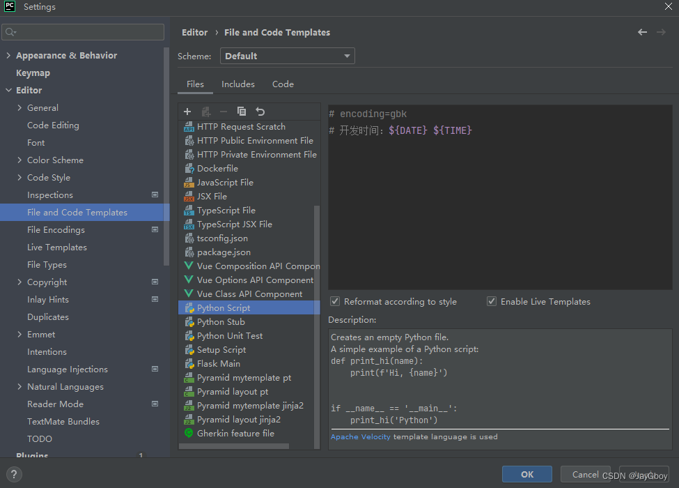 关于pycharm如何实现代码模板_pycharm code template-CSDN博客