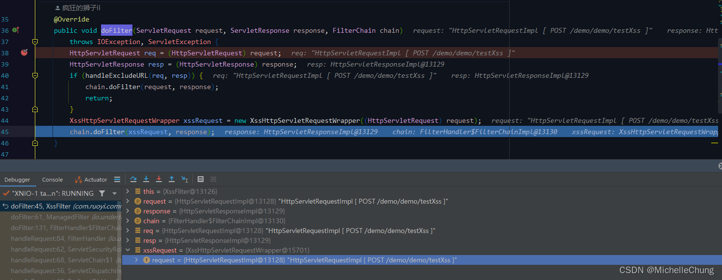 【RuoYi-Vue-Plus】学习笔记 44 - XSS 过滤器以及 @Xss 注解简单分析_若依xss过滤器-CSDN博客