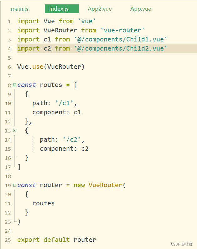 Vue初次使用指南2--安装路由_vue安装路由命令-CSDN博客