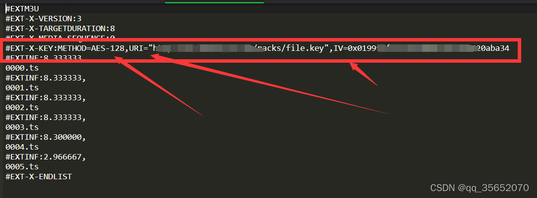 FFMPEG将视频切片成ts文件并对ts文件进行ASE加密,并合并成M3U8操作方法_使用ffmpeg将视频转ts-CSDN博客