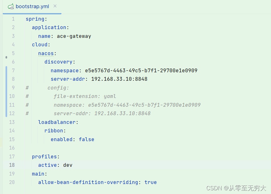 【Spring Cloud】failed to req API:/nacos/v1/ns/service/list after all servers([localhost:8848 ...