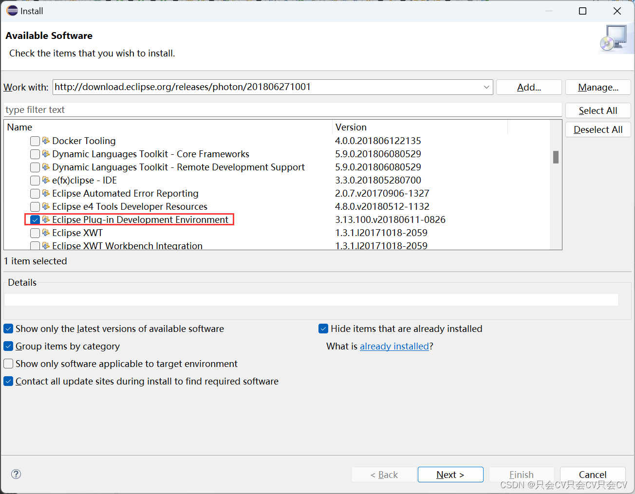 【Eclipse】Plug-in Development 插件的安装_eclipse plug-in development-CSDN博客