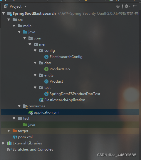 SpringBoot整合Elasticsearch_elasticsearchresttemplate是哪个maven下的-CSDN博客
