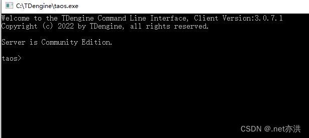 时序数据库TDengine安装及c#连接读写数据_c# tdengine-CSDN博客