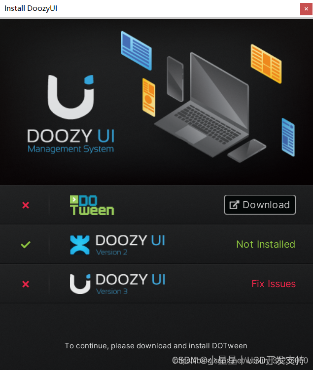 DoozyUI⭐️四、初始配置，功能简介与控制面板-CSDN博客