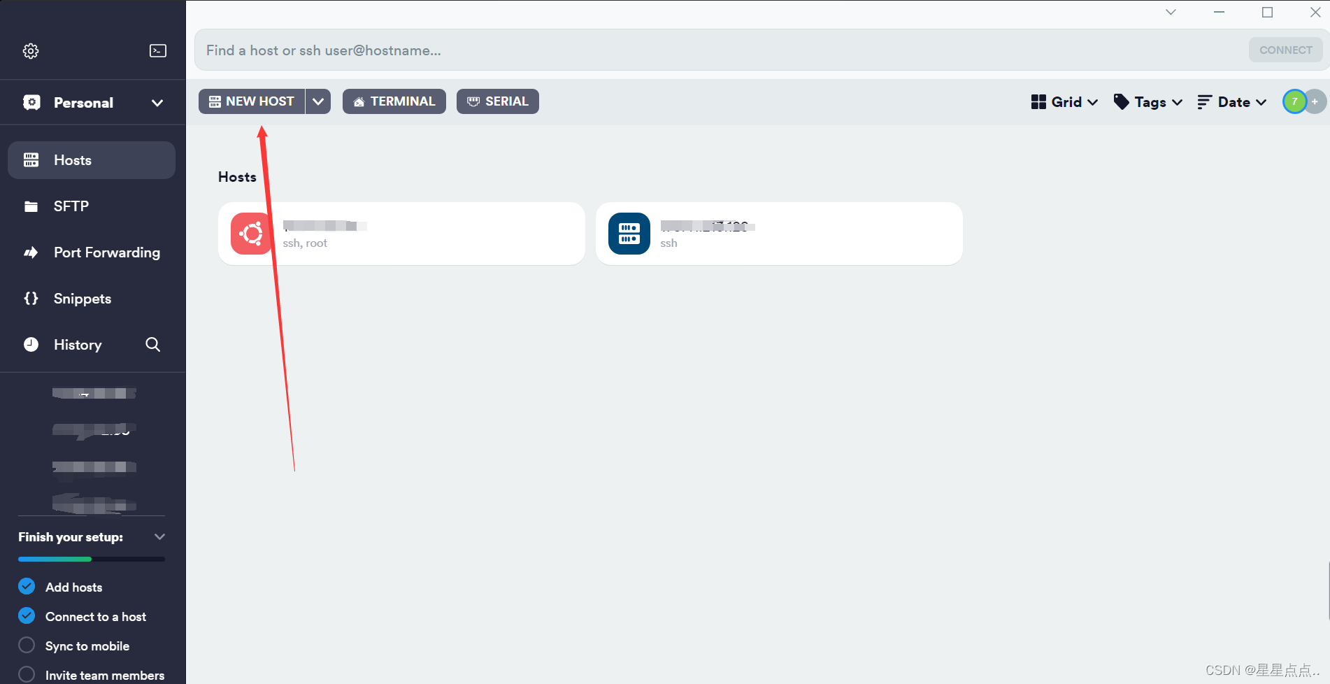 Termius-链接服务器_termius怎么连接服务器-CSDN博客