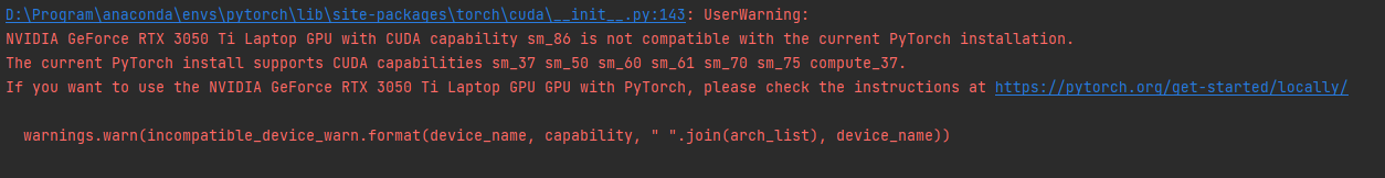 【CV】PyTorch安装教程_nvidia geforce rtx 3050 ti laptop gpu cuda-CSDN博客
