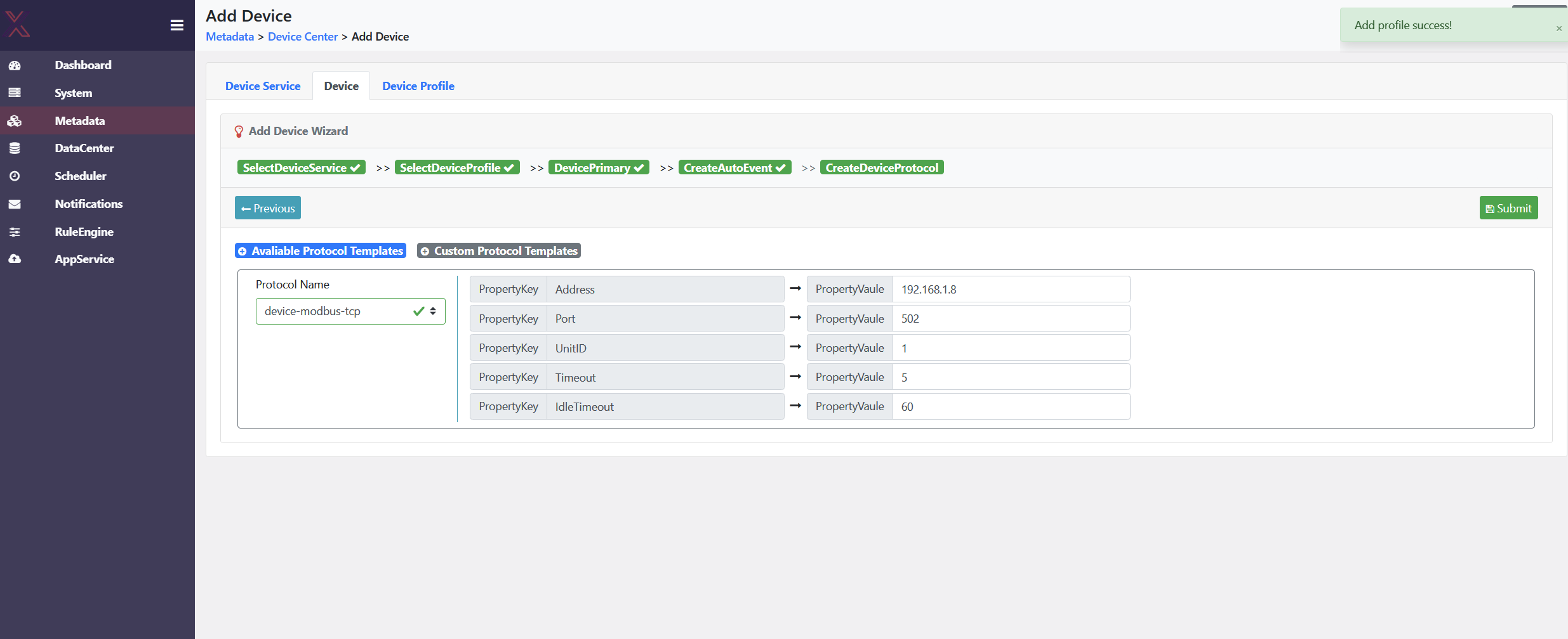 EdgeX Foundry 边缘计算平台对Modbus设备状态检测和远程控制_edgex-ui-CSDN博客