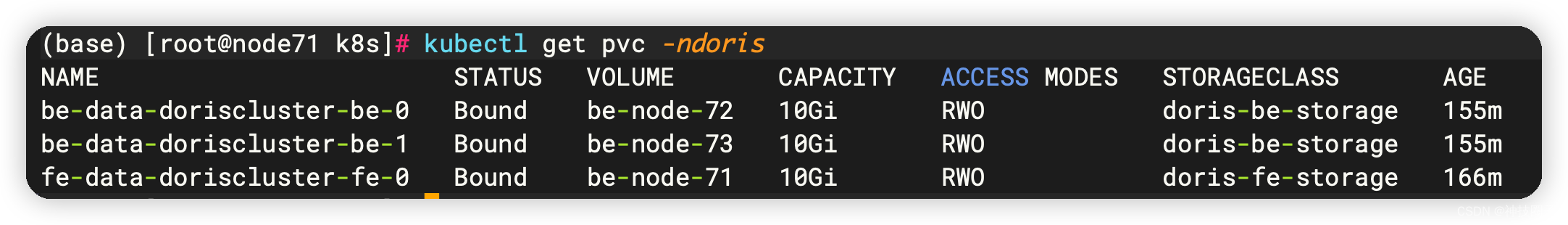 doris operator部署Doris集群教程-CSDN博客