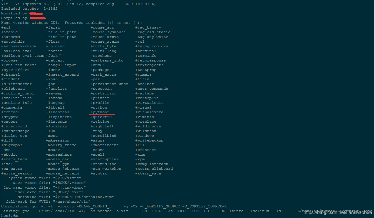 linux 安装vim 8.2(支持python3)_linux uelc-CSDN博客