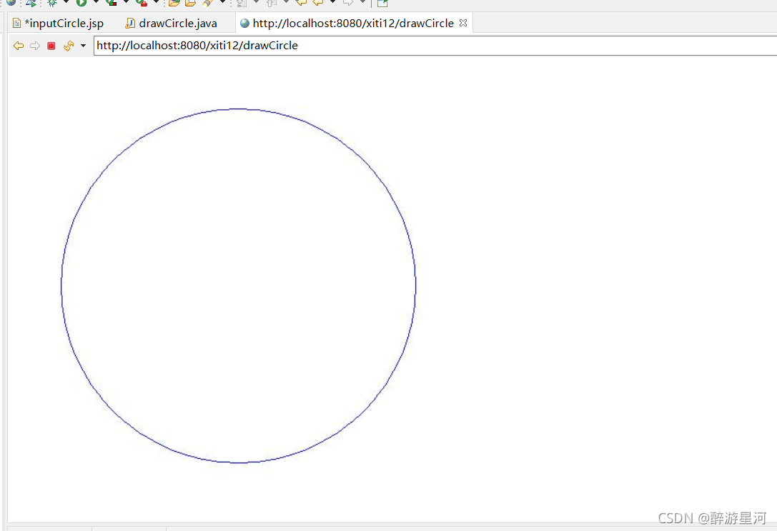 jsp，servlet类画圆的实现，题目如下：_编写inputcircle.jsp,页面提供form表单-CSDN博客