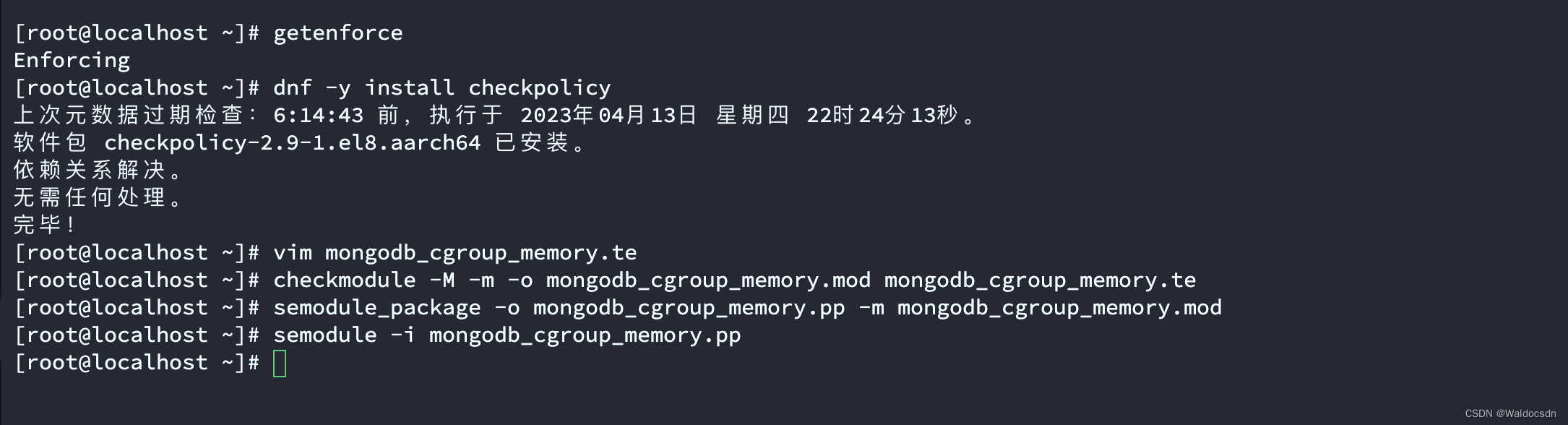 CentOS 8 手动安装MongoDB_centos8安装mongodb-CSDN博客