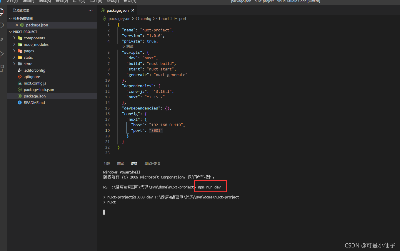 使用Vue CLI和Nuxt.js快速搭建前端项目-CSDN博客