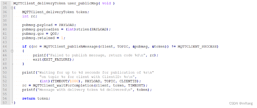Linux环境下使用eclipse Paho C 实现（mqtt Client）同步模式发布和订阅messageeclipse Paho C Client Csdn博客