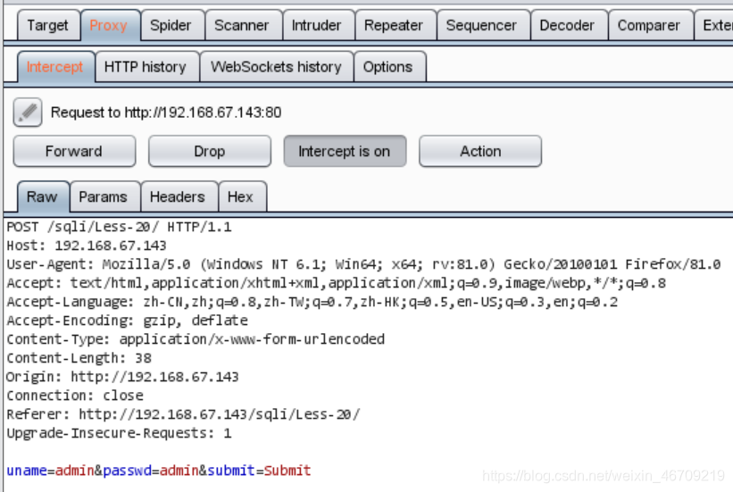 sqli-labs靶场实现（八）【cookie注入+cookie base64编码注入】（less-20、less-22、具体步骤+图文详解）_sql-libs靶场 cookie注入-CSDN博客