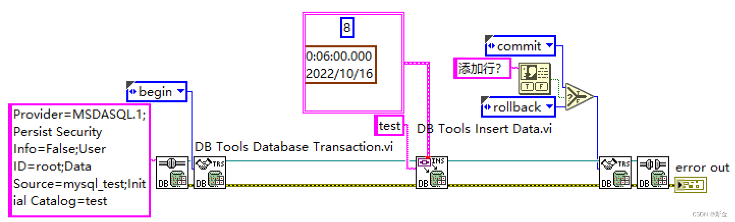 LabVIEW数据库-数据库工具函数_labview database工具包函数-CSDN博客
