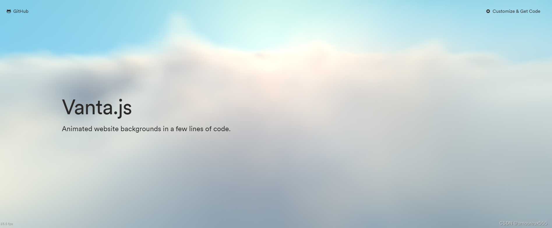 【vue】 网站动态背景 | vanta.js的使用-CSDN博客