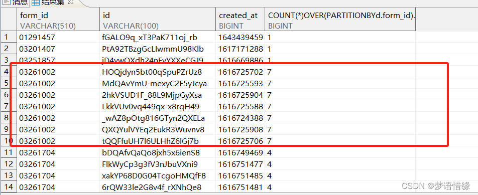 oracle、达梦查询非group by字段，并统计数量_达梦over函数-CSDN博客