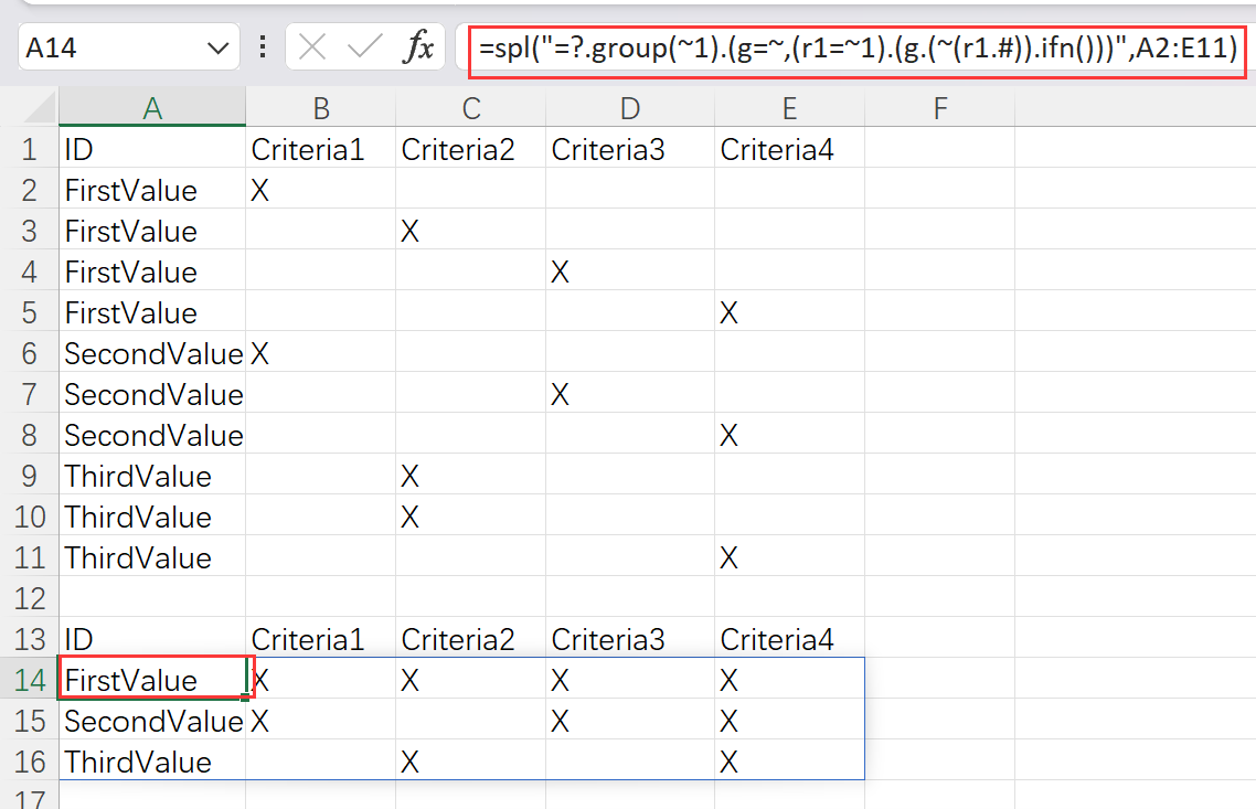 分组并合并其它列的非空值 --Excel难题#83_excel合并非空内容-CSDN博客
