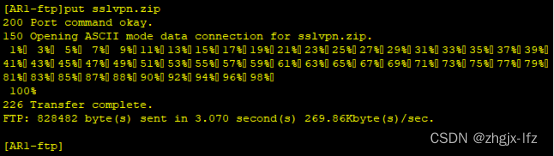 华为eNSP实验：FTP_ensp ftp-CSDN博客
