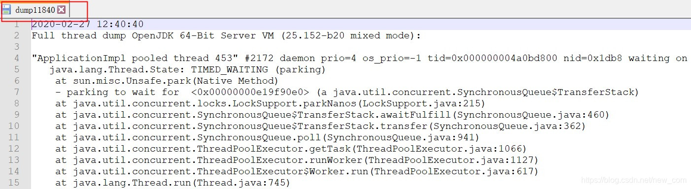 使用java命令jps和jstack快速定位线程状态_java发现线程没执行怎么定位-CSDN博客