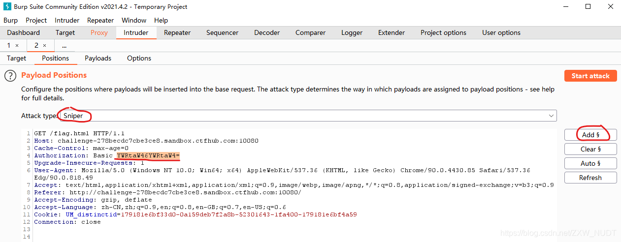 [CTFHub]基础认证：Here is you flag:click（web＞web前置技能＞HTTP协议）_ctfhub 基础认证 here is your flag: click-CSDN博客
