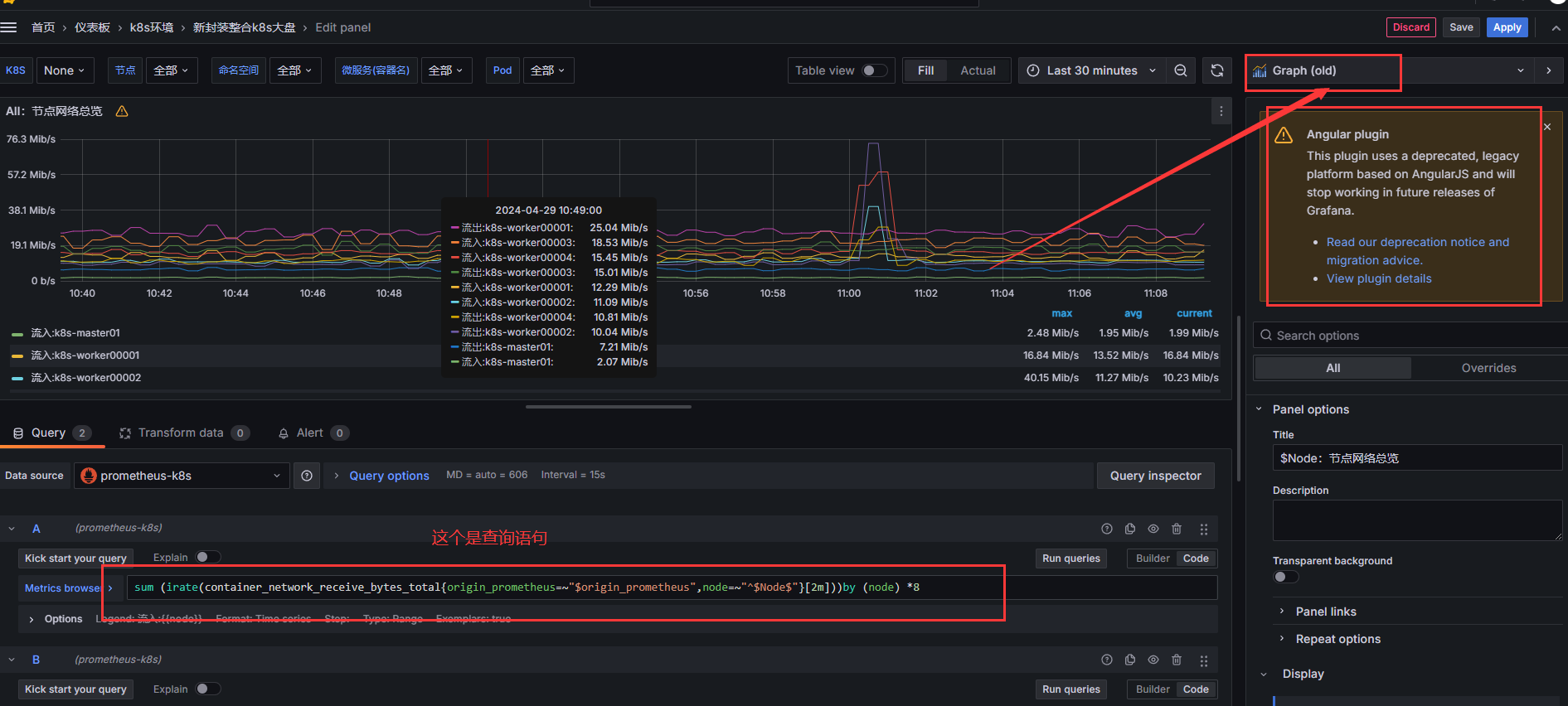 Grafana可视化-之仪表盘开发变量详解_grafana仪表盘修改经验心得-CSDN博客