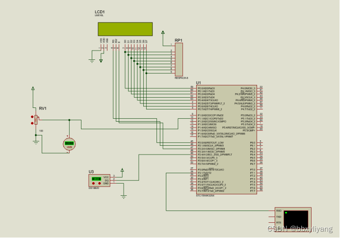 基于STC15单片机两路ADC测量串口显示-proteus仿真-源程序_stc单片机多路adc转换-串口2发送,如何仿真调试-CSDN博客