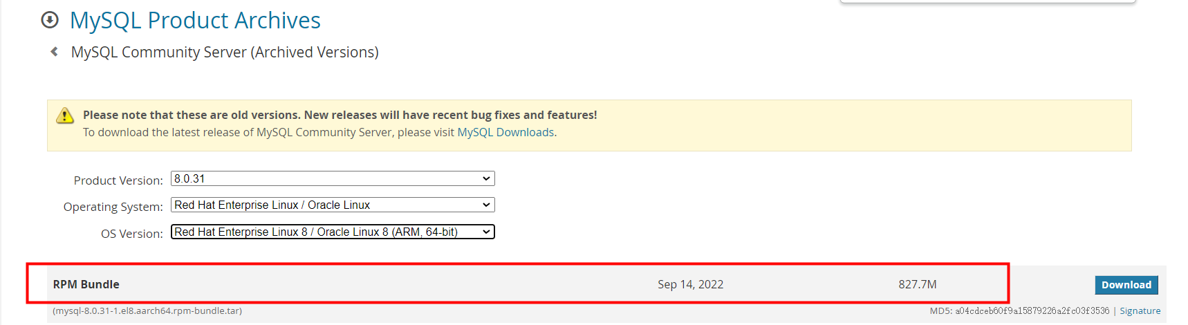 【MySQL】银河麒麟V10 ARM架构_安装 MySQL8一 kylinV10（Kylin Linux Advanced Server V10 ）操作系统(CentOS8)_银河麒麟安装 ...