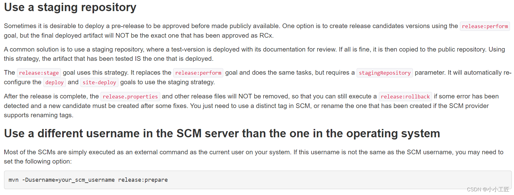 Maven - 使用maven-release-plugin规范化版本发布-CSDN博客