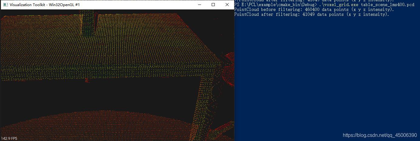 PCL学习笔记（十四）-- VoxelGrid滤波器实现下采样_pcl::voxelgrid setleafsize-CSDN博客