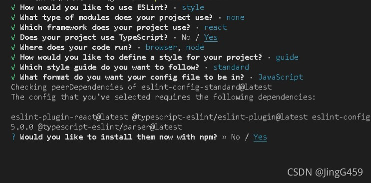 react 项目配置 eslint_eslint react-CSDN博客