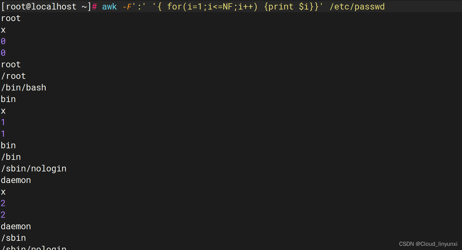 Shell三剑客之--awk_awk print $1 格式-CSDN博客