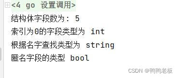 go学习 --- 使用反射获取结构体字段属性_golang反射获取结构体字段-CSDN博客