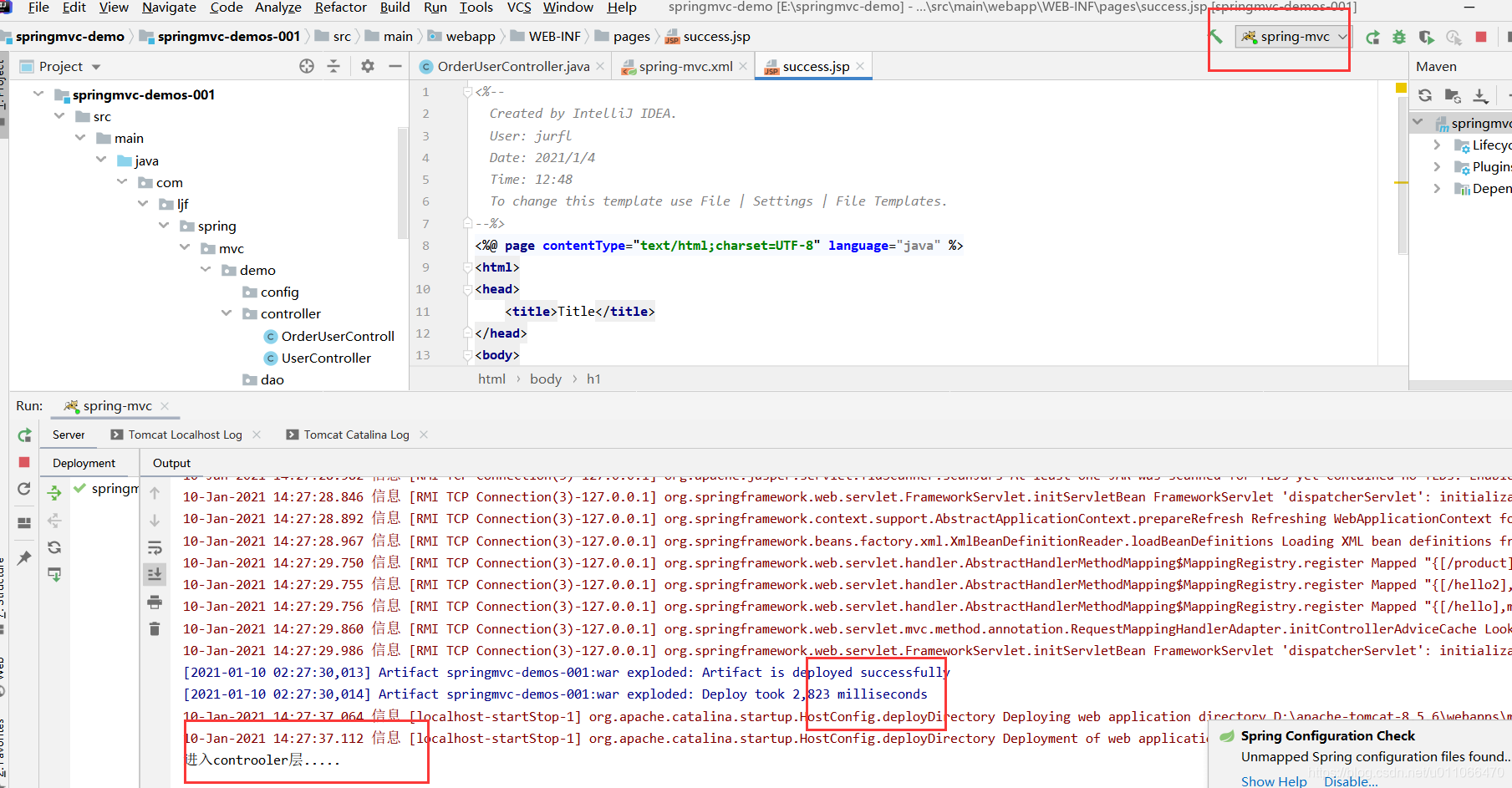 Spring Mvc 页面的请求参数获取以及响应 1直接返回指定的跳转页面spring Mvc使用页面跳转的方式进行响应时可以通过方法的返回值指定跳转页面 Csdn博客