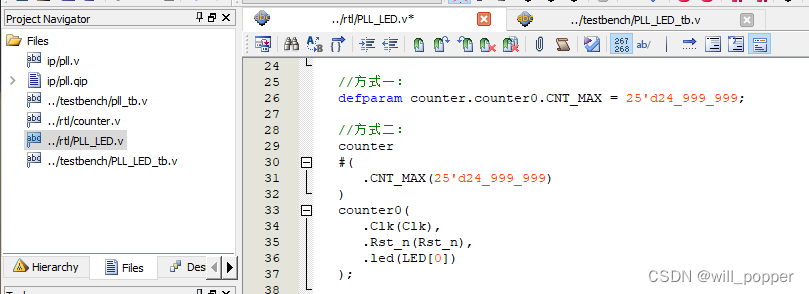 Verilog中关于参数化设计的总结verilog参数化设计 Csdn博客