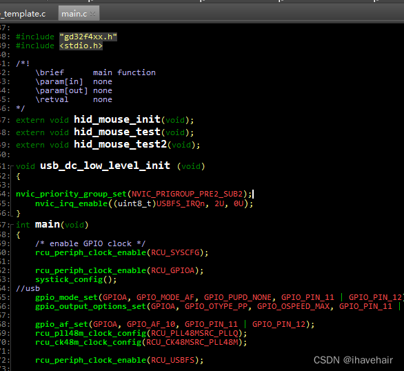 [GD32F4]基于GD32固件库移植cherryusb[STM32F4]-CSDN博客
