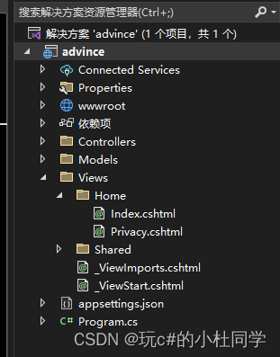 ASP.NET Core Web应用（模型-视图-控制器）入门（.net6）-CSDN博客