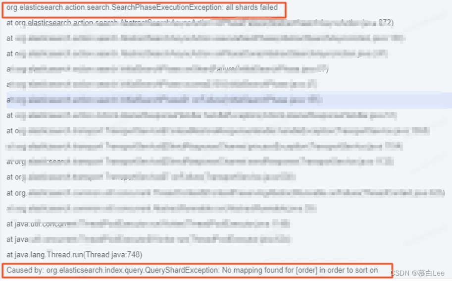 【ES】Elasticsearch常见问题与日常随笔（持续更新）-CSDN博客