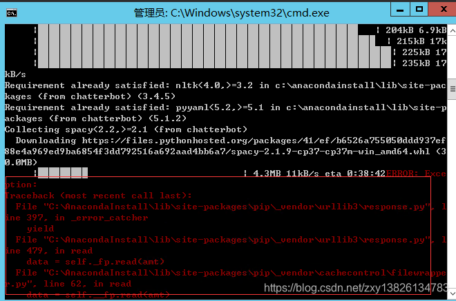 安装chatterbot的填坑过程-CSDN博客