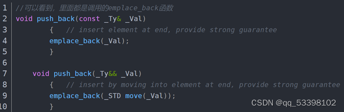 复盘——vector 的 push_back() 和 emplace_back()——函数返回值_vector pushback-CSDN博客
