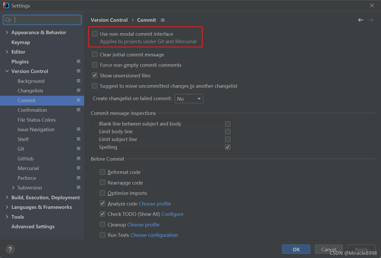 解决idea 中 git 无 Local Changes_idea git local changes-CSDN博客