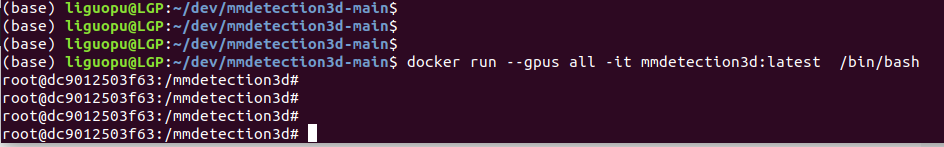 3D目标检测框架 MMDetection3D环境搭建 docker篇_怎样gitclone最新版mmdetection3d代码-CSDN博客