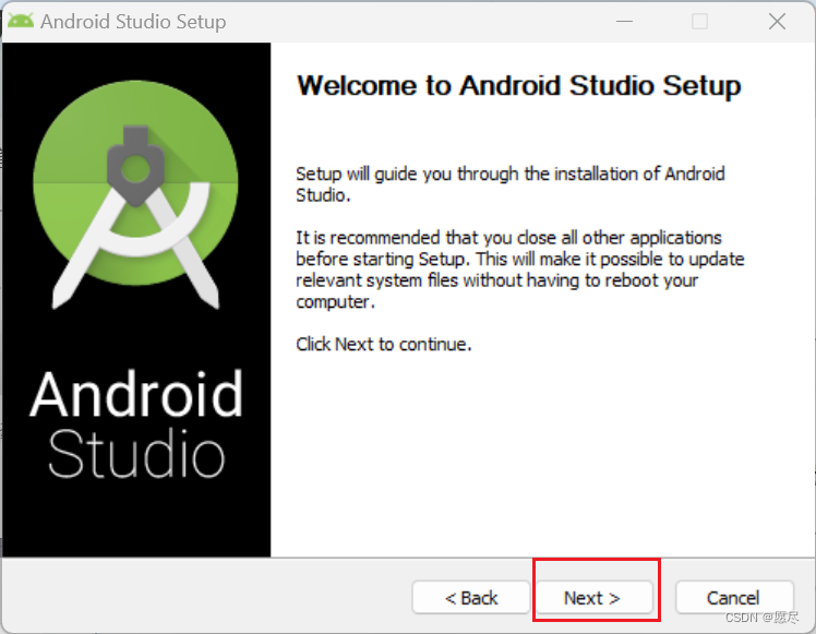 Android Studio【2022】安装_android studio 2022-CSDN博客