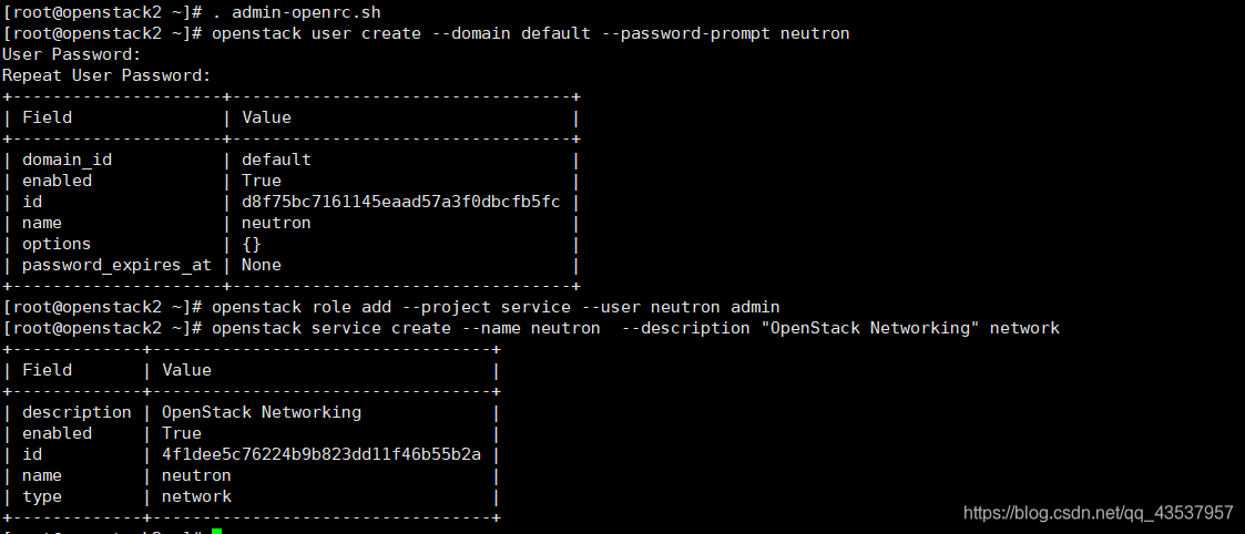 Openstack基础环境配置（八）：控制节点Neutron安装与配置_neutron api通常安装在网络节点上-CSDN博客