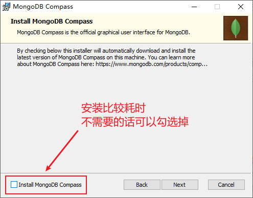 MongoDB【部署 03】Windows系统安装mongodb并设置用户名密码（无需安装mongosh）及SpringBoot集成报错 Command failed with error ...