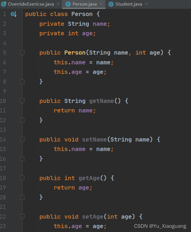 OOP重写override的练习-CSDN博客