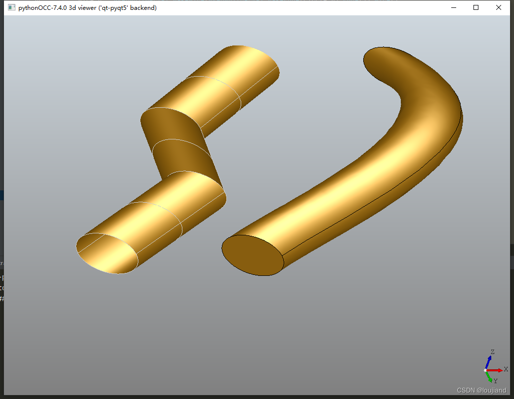 第二章：Pythonocc官方demo 案例87（基于拓扑结构的通过曲线组）_pythonocc thrusection-CSDN博客