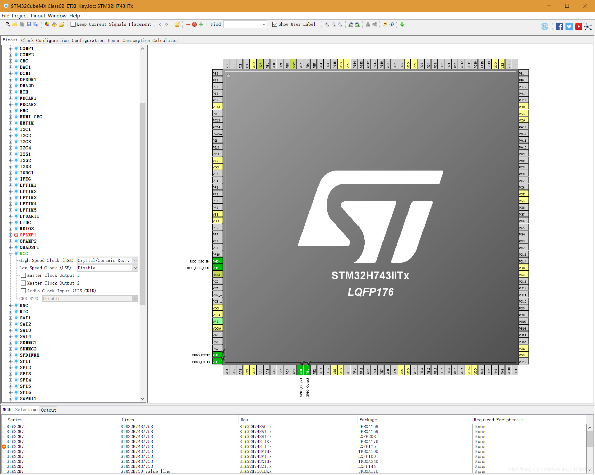 STM32CubeMX学习笔记——STM32H743外部中断_stm32h743 gpio中断-CSDN博客