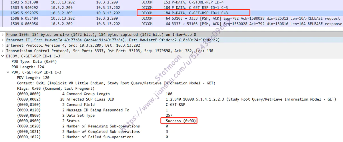 【转】03.Dicom 学习笔记-DICOM C-Get 消息服务-CSDN博客